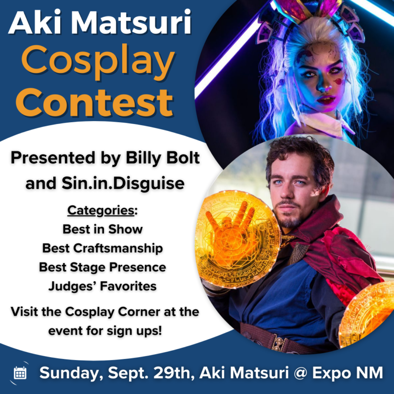 Cosplay Competition - Sign up Info